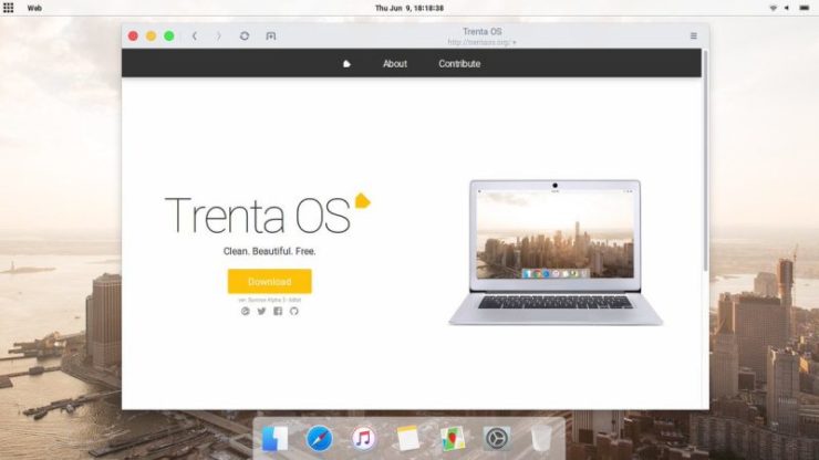 Дистрибутивы Linux похожие на macOS или OS X — ТОП 5